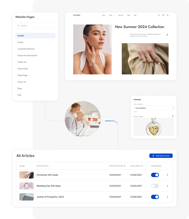 Sell Jewelry Online Easily with CaratIQ E-commerce Website